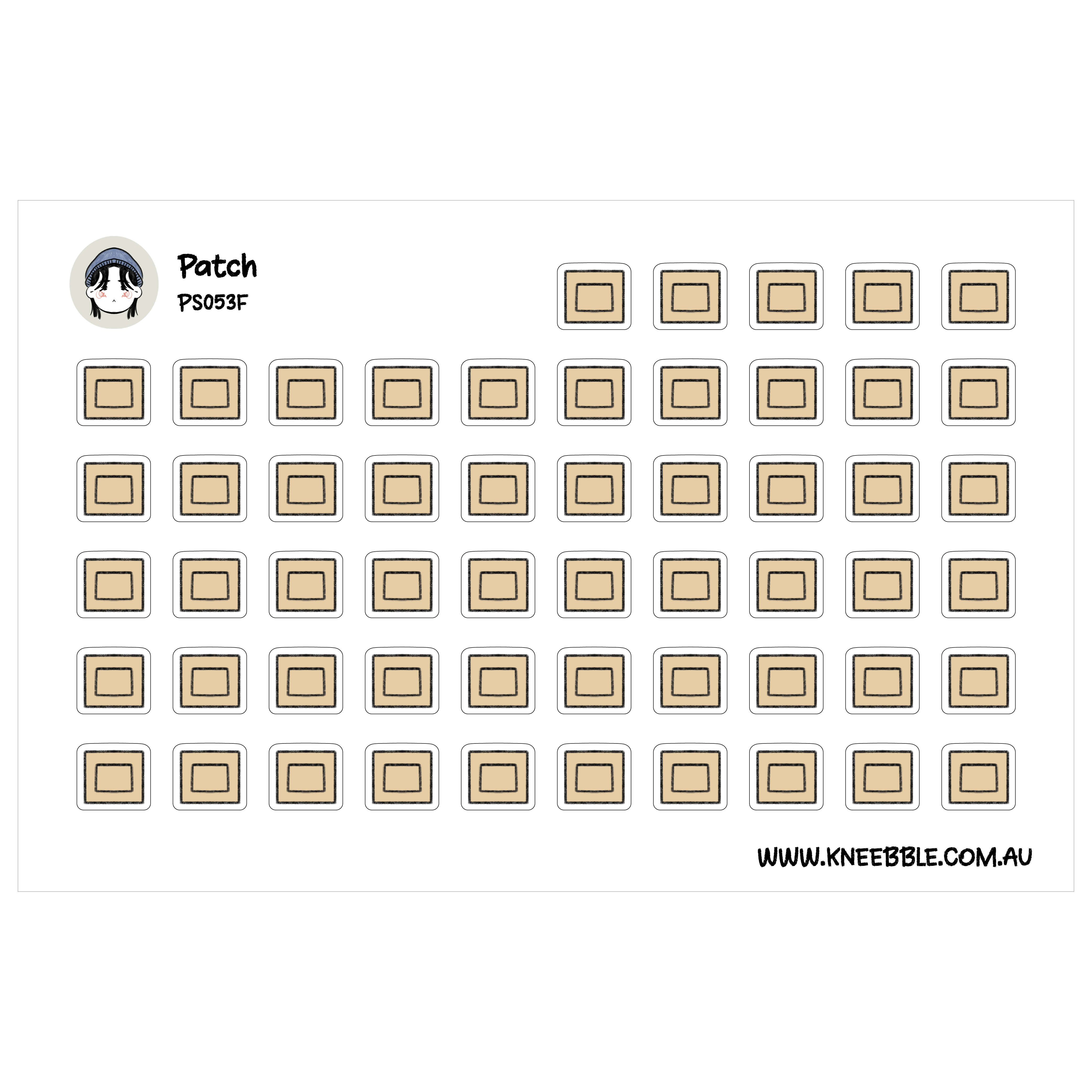 Medicine Patch Stickers - Planner Stickers for Medication Tracking ...