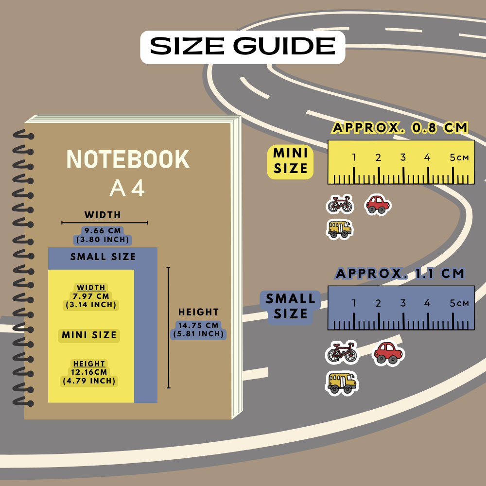 Transport Planner Stickers – Kneebble