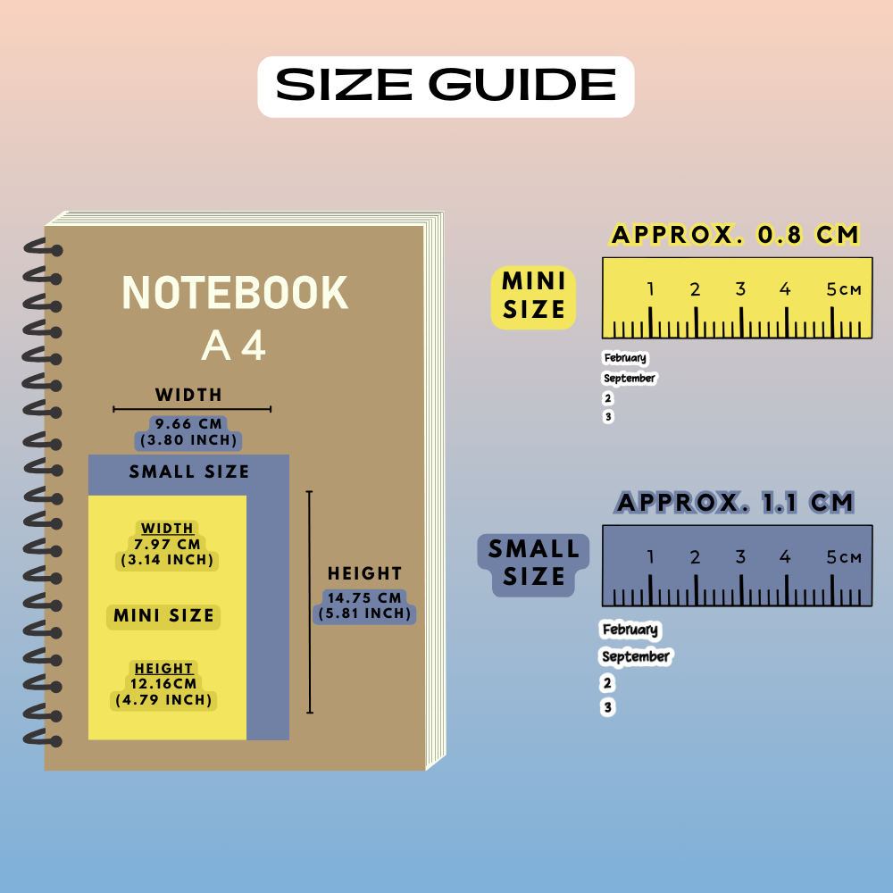 Months And Numbers Planner Stickers – Kneebble