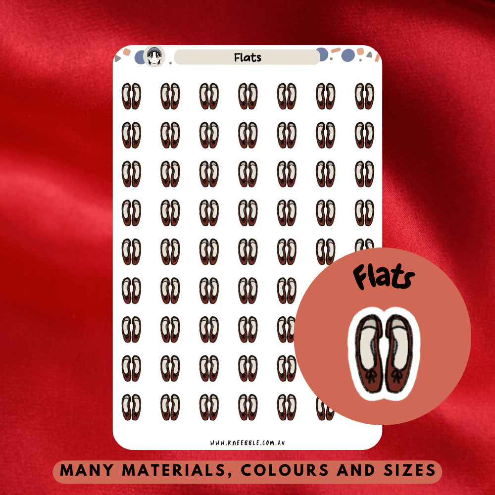 Kneebble: Handmade Mini Planner Stickers