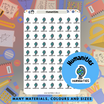 Humanities Planner Stickers – Kneebble